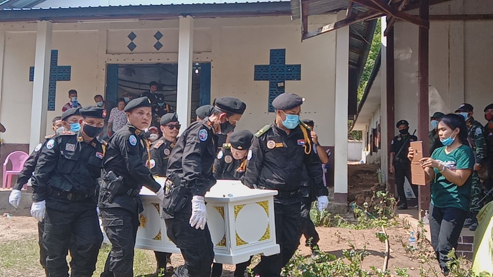 KNU/KNLA-PC ဥက္ကဋ္ဌ ဗိုလ်ချုပ်ကြီး ‌စော‌ဌေး‌မောင် ဈာပန ကျင်းပပြီးစီး ...