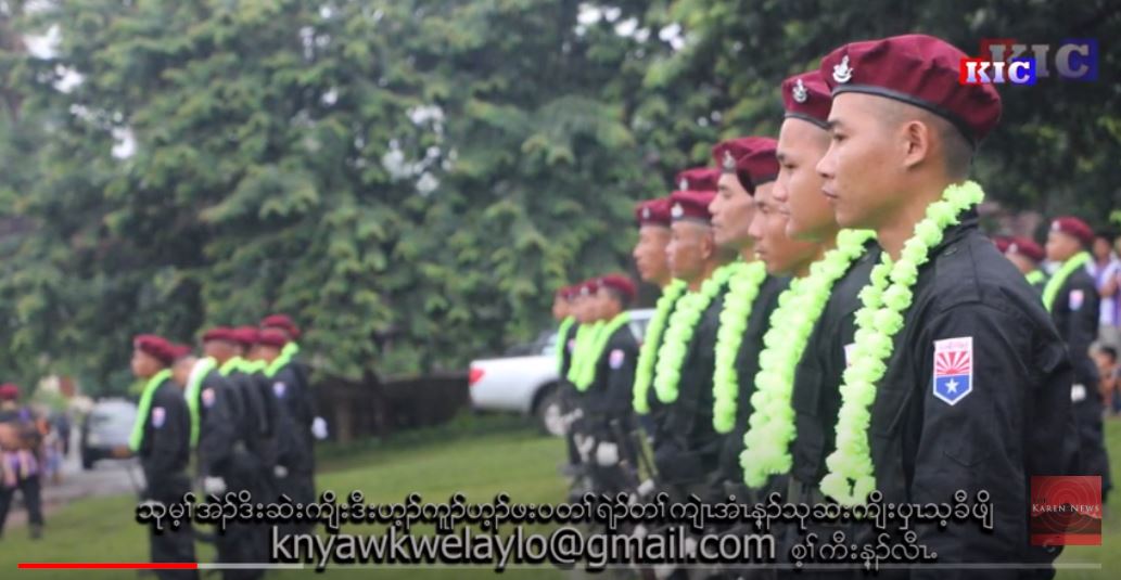 Radio Karen | Burma Army Helicopter Hovering Over KNLA Camp Met With ...