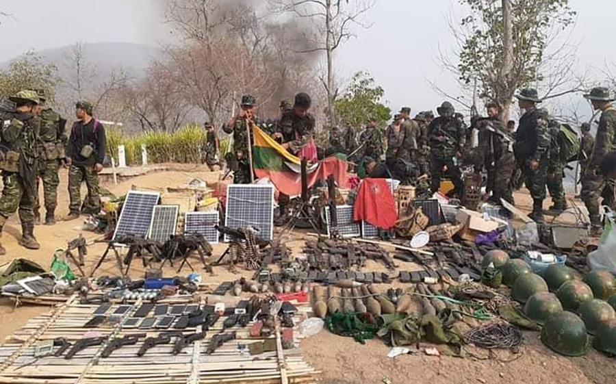 KNU တပ်မဟာ(၅)နယ်‌မြေတွင် တစ်နှစ်အတွင်း စစ်‌ကောင်စီတပ်ဖွဲ့ဝင် ၁၀၀ဝ ‌ကျော ...